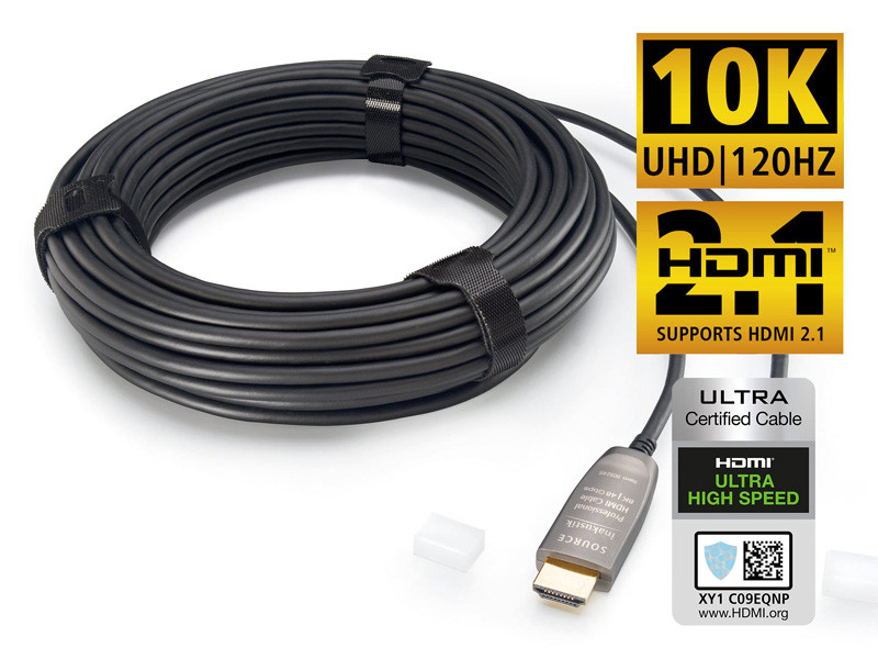 INAKUSTIK 009245 | Câble HDMI Optique 2.1 TAILLE 10 Mètres