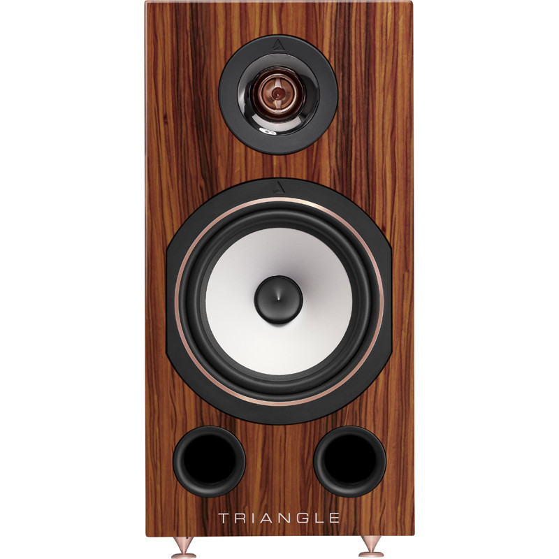 TRIANGLE COMETE 40TH | Enceinte bibliothèque Hi-Fi FINITION Chêne doré
